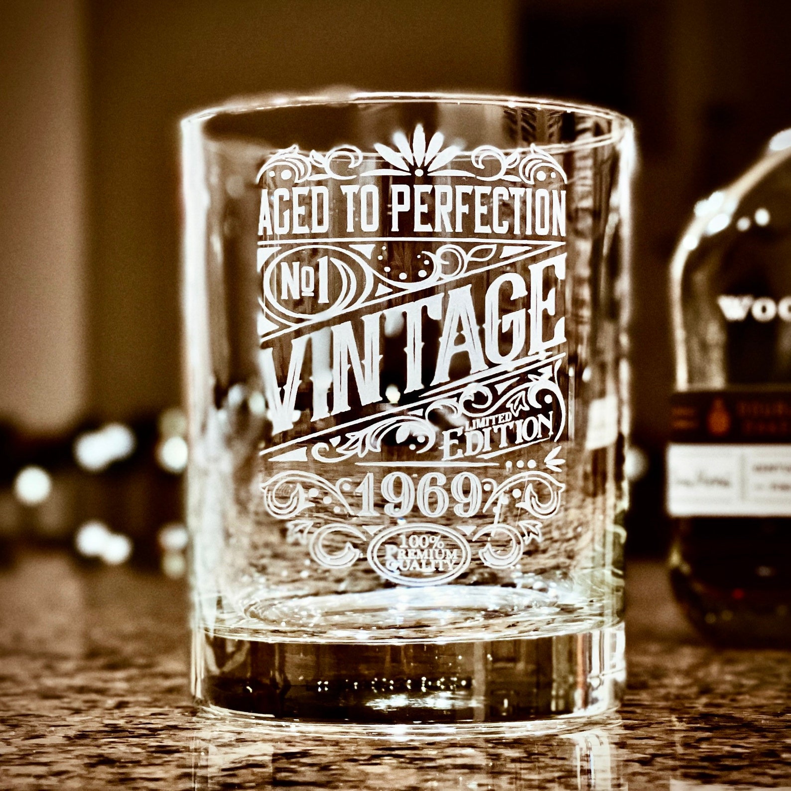 Vintage Aged to Perfection 1949 Limited Edition Whiskey Glass | Etsy