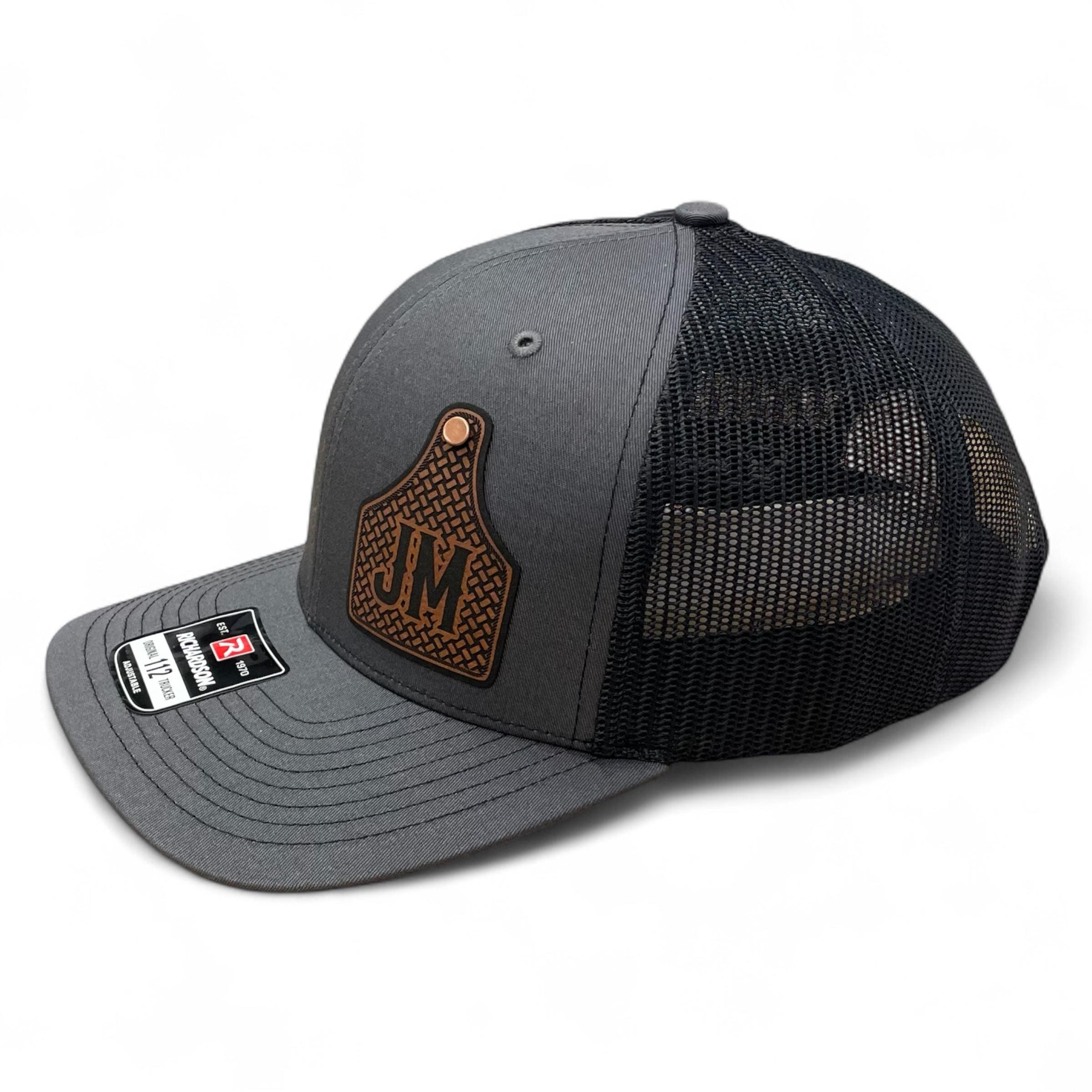 Custom Cattle Tag Hat | Cattle Ear Tag Trucker Cap | Custom Trucker ...