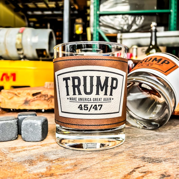 Trump No 47 Whiskey Glass - Etsy