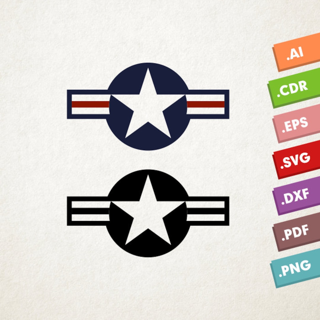 US Air Force SVG Vector. Instant Download Design for Cricut or ...