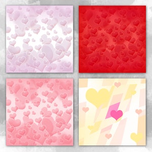 Assorted Digital Papers, 12 Unique Paper Designs 4 BONUS, Commercial ...