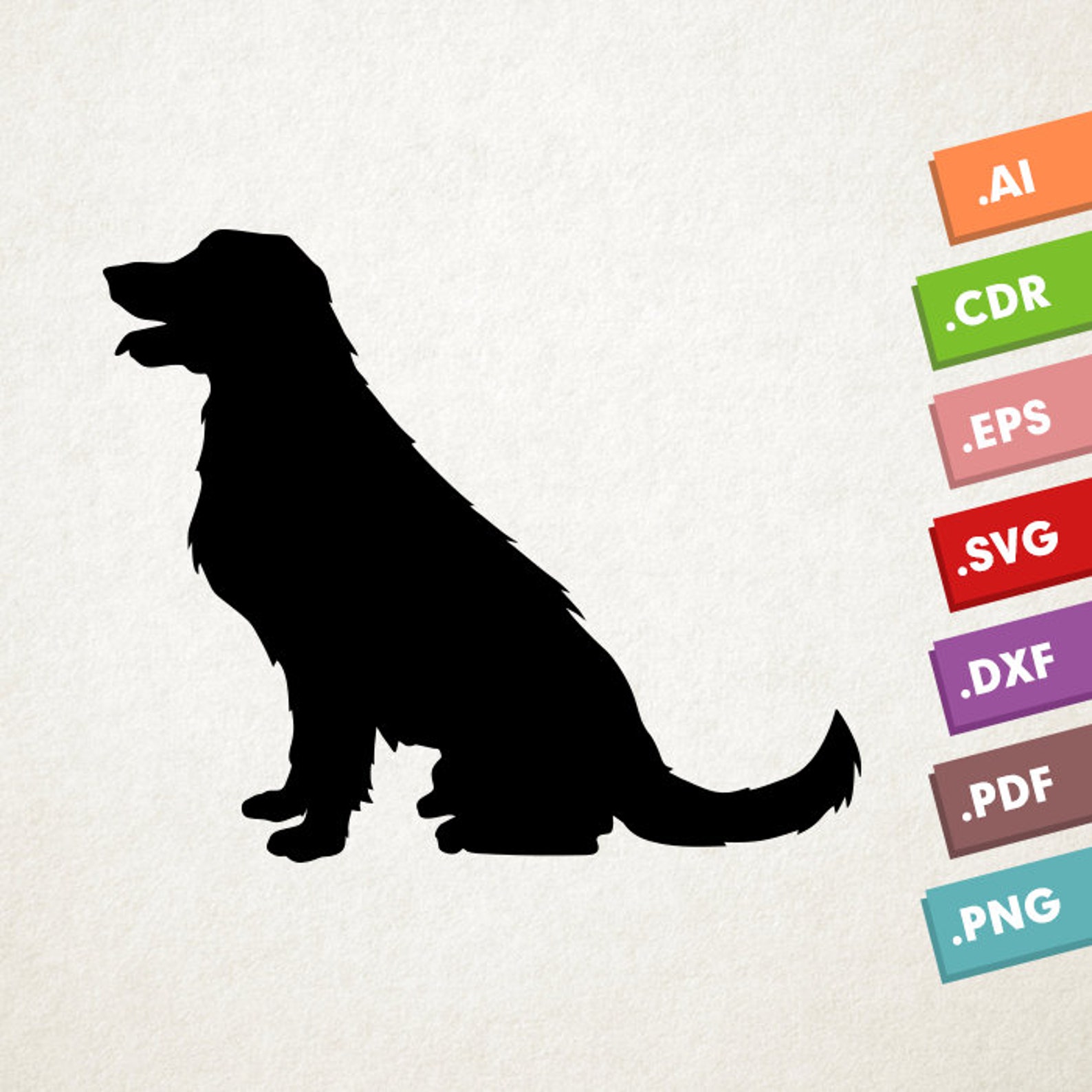 Dog SVG Vector. Instant Download Design for Cricut or Silhouette. SVG ...