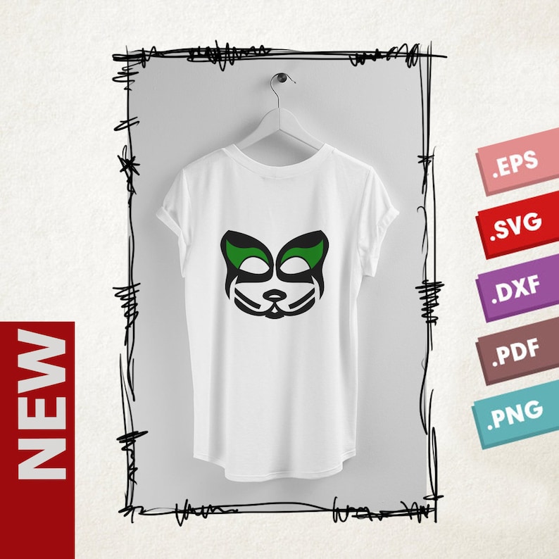 Peter KISS - SVG Vector File. Kiss Makeup Mask. Instant Download for ...