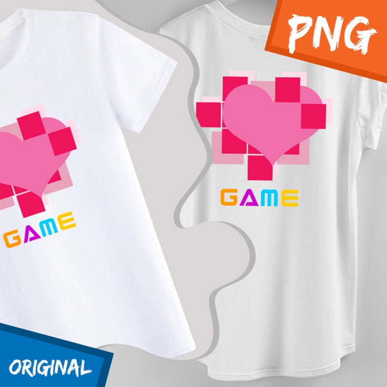 Love Game Clipart, Heart Clipart, Gamer Clipart ,pink Clip Art, Love ...