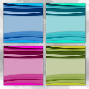 Assorted Digital Papers, 12 Unique Paper Designs 4 BONUS, Commercial ...