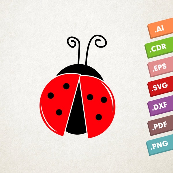 Ladybug Svg - Etsy