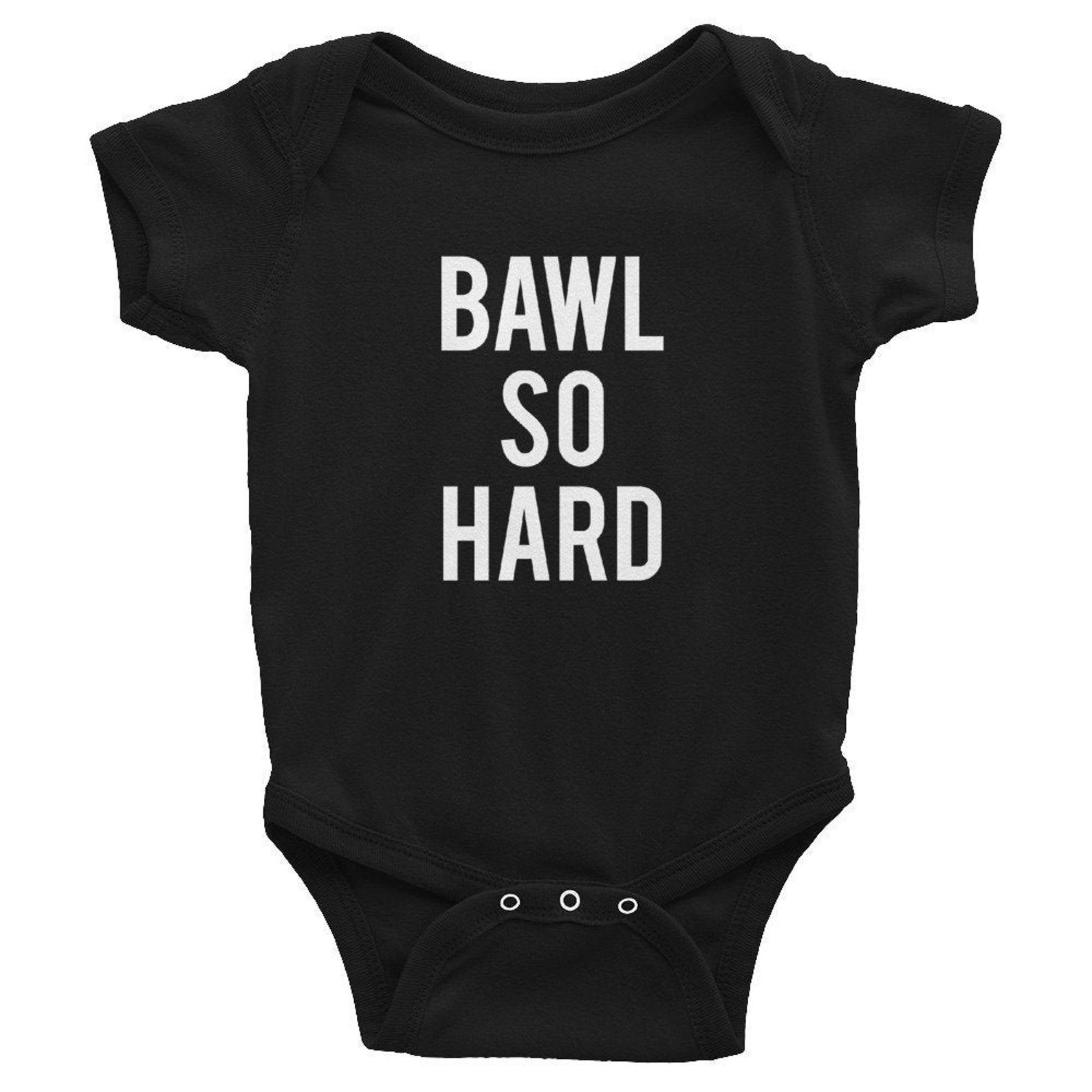 Bawl so Hard Hip Hop Baby One Piece Bodysuit - Hip Hop Baby Clothes ...