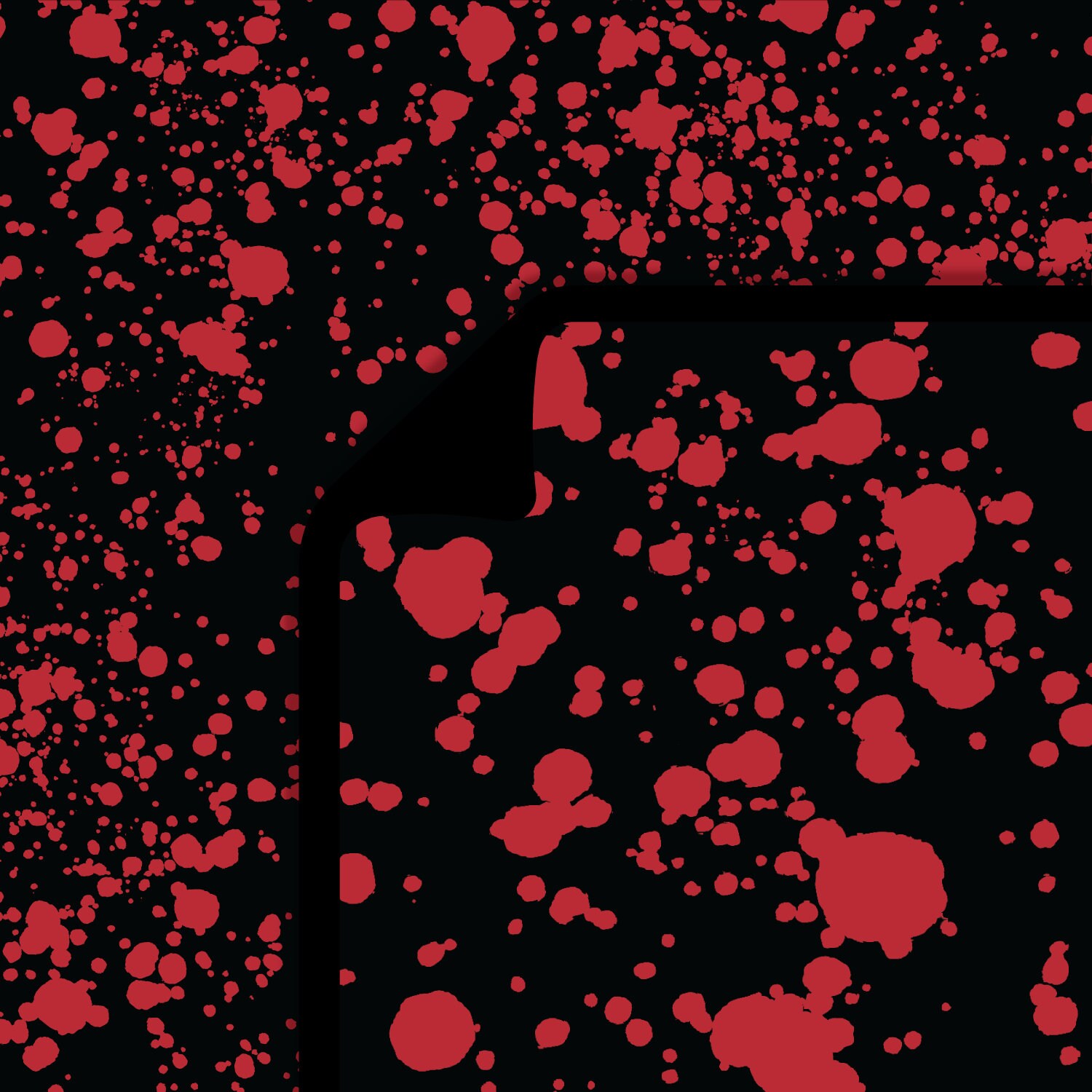 Black and Red Blood Spatter Lifestyle Pattern Heat Transfer - Etsy