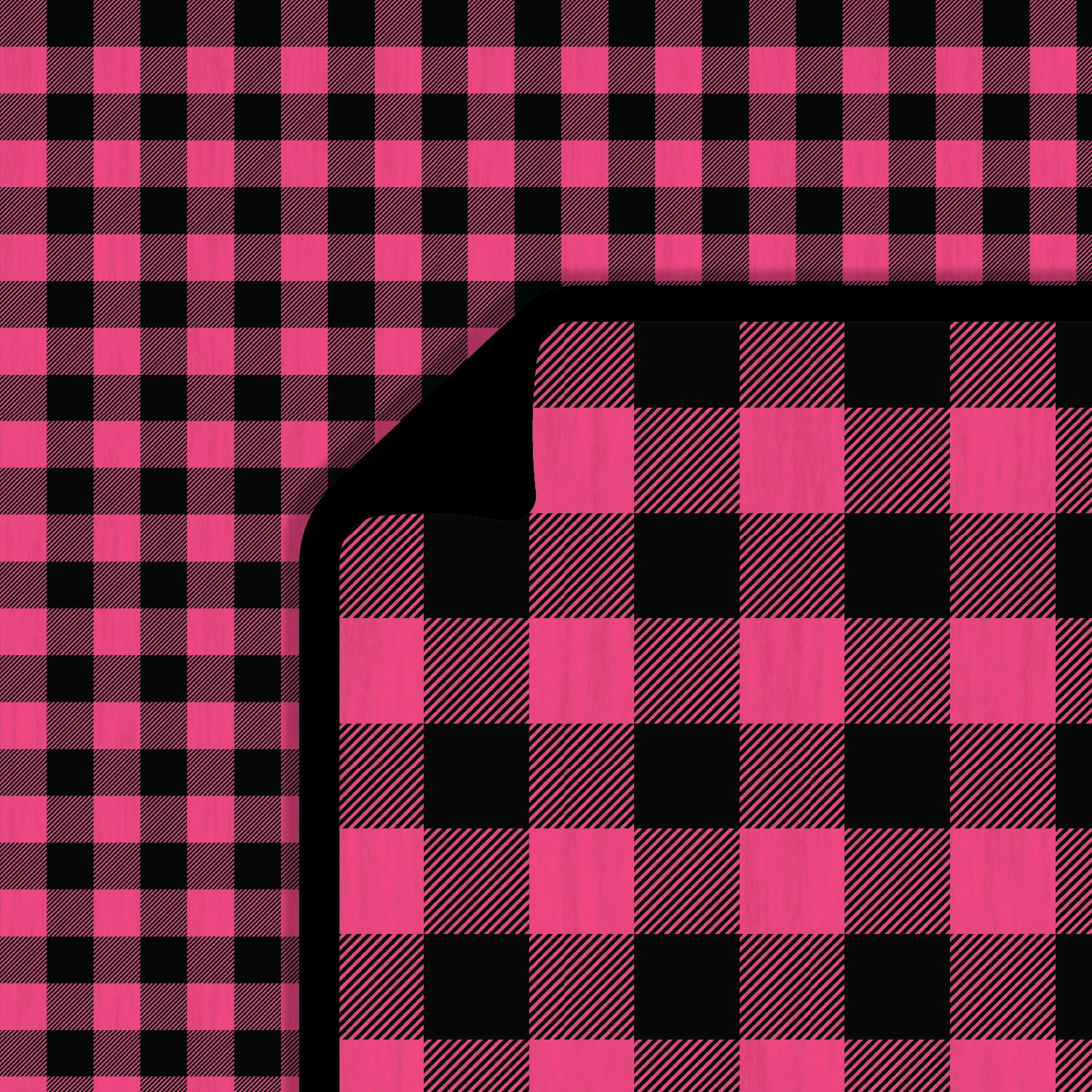 Hot Pink And Black Plaid Backgrounds