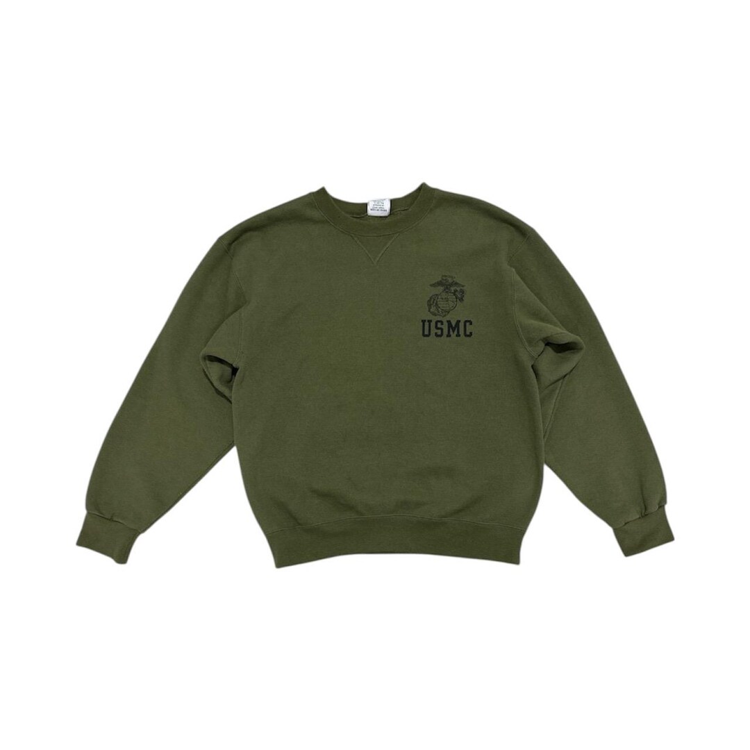 Vintage USMC Sweatshirt Military Design Official Garment MFGD of USMC ...