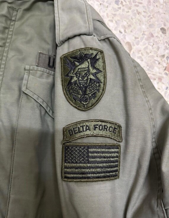 Vintage M65 Field Jacket US Military Army Jacket Mili… - Gem