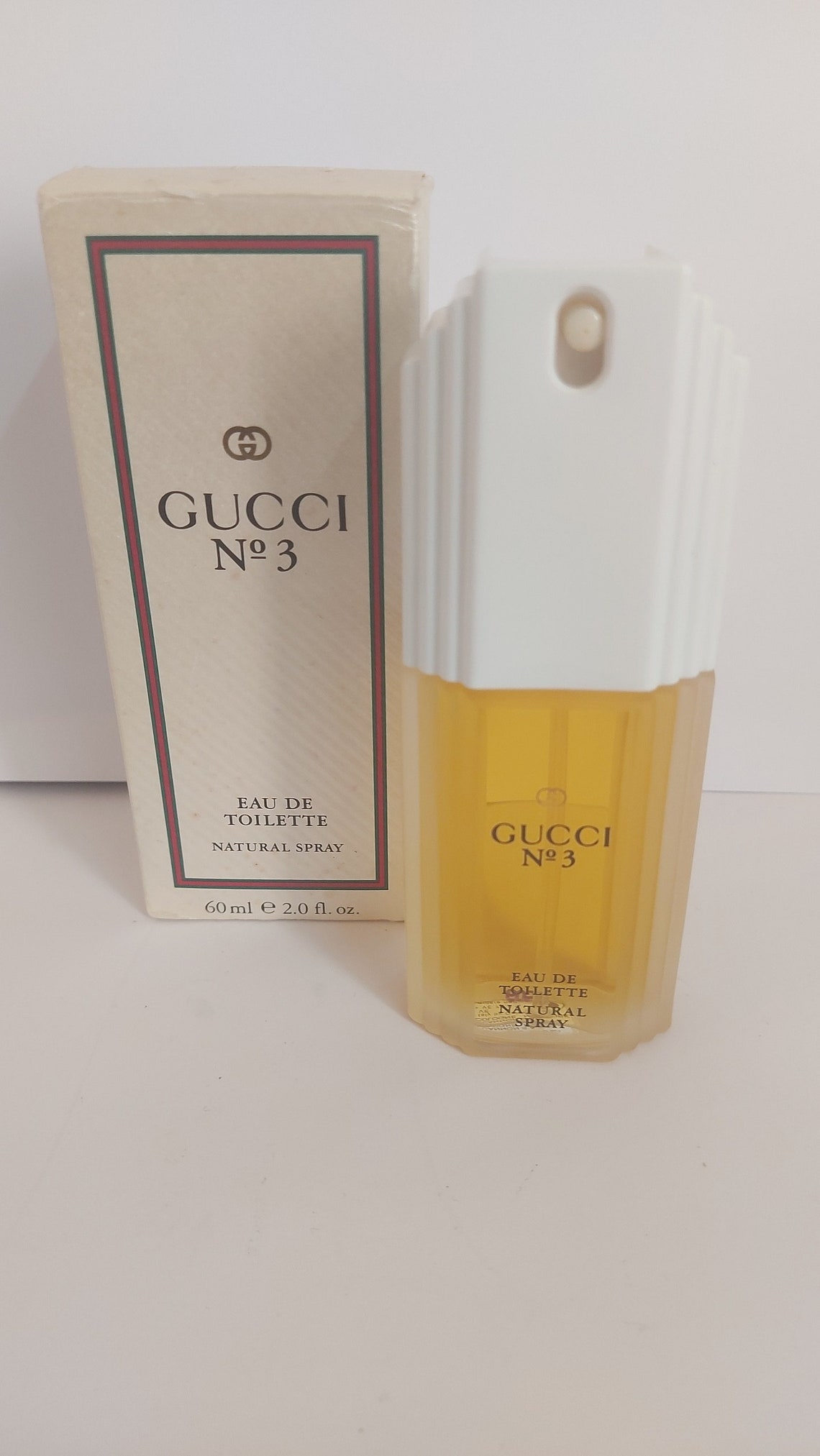 Gucci No. 3 Eau De Toilette Natural spray. 60ml/2 fl.oz new | Etsy