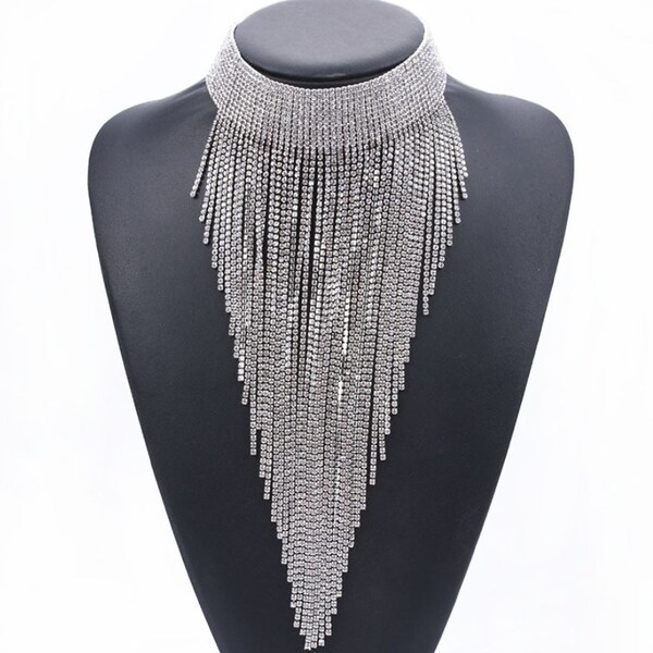 Fringe Necklace - Etsy