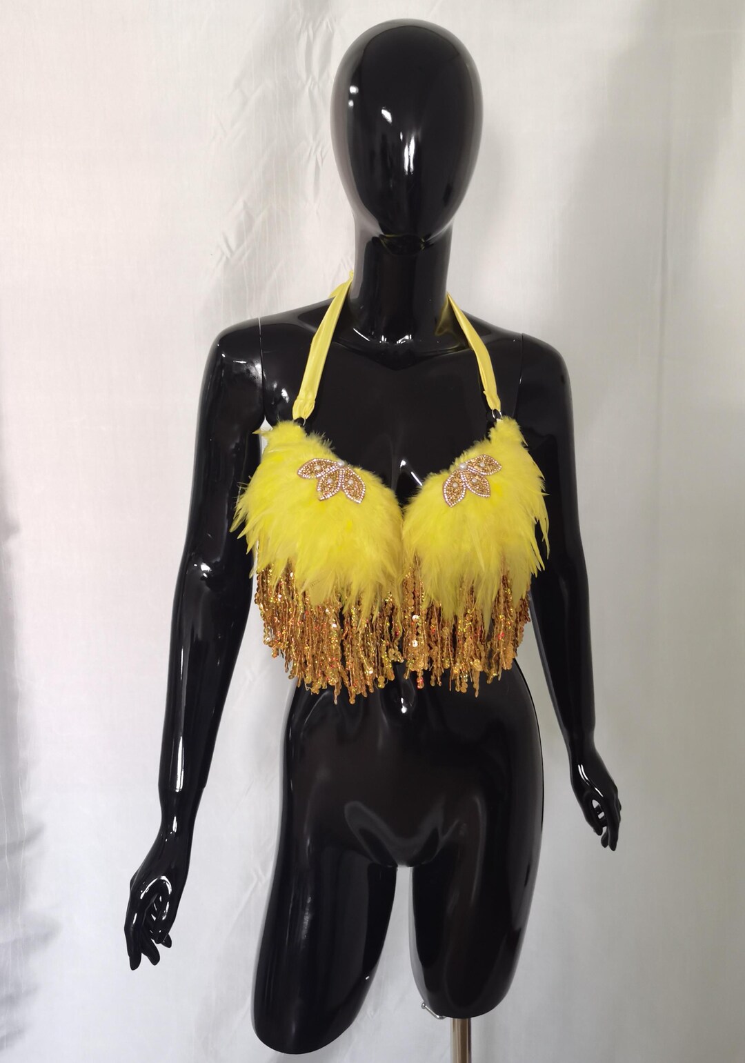 Costume Fringe Bra / Rave Bra/ Festival Bra /carnival Mardi Gras Bra ...