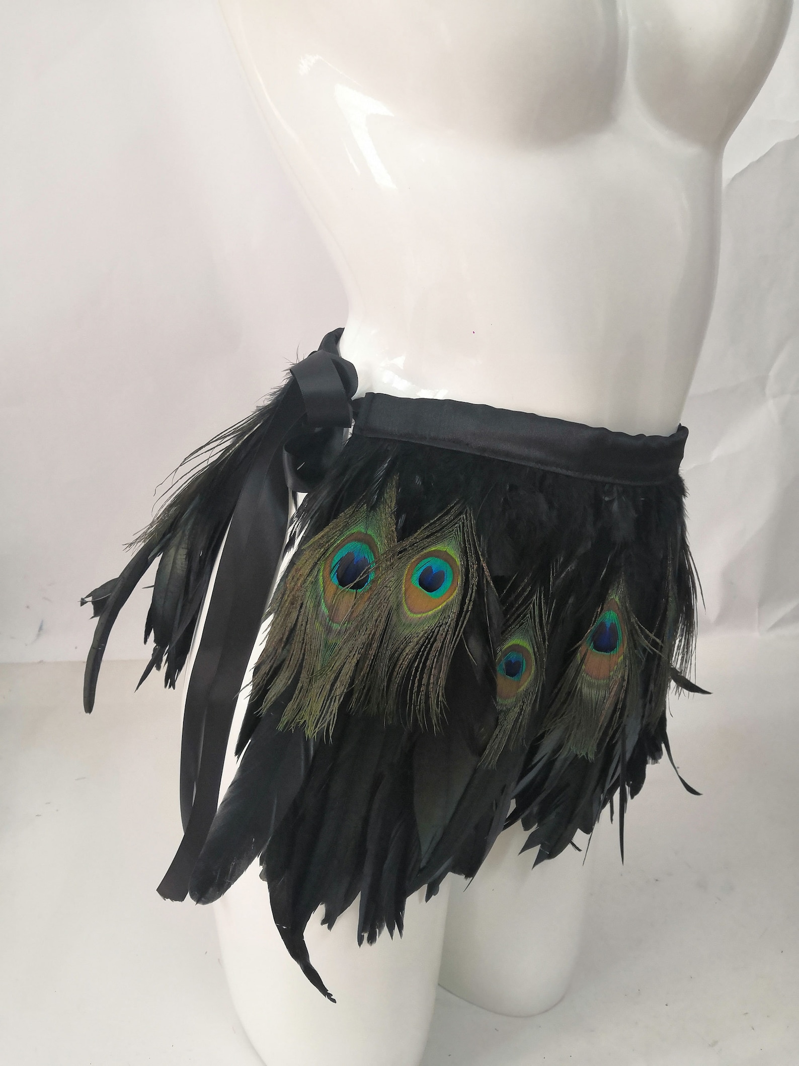 Dancing Belt Skirt Carnival Feather Belt Skirt Stage Show | Etsy