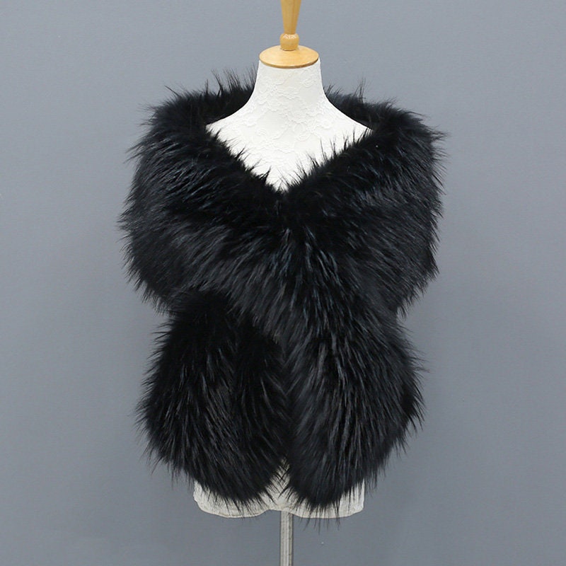 Fluffy Faux Fur Shawl for Wedding/stage Show/photo Shooting - Etsy