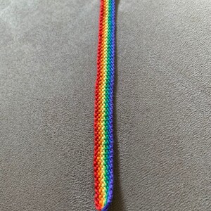 Rainbow Pride Flag - Handmade Woven Friendship Brecelet - LGBTQ+ Pride ...