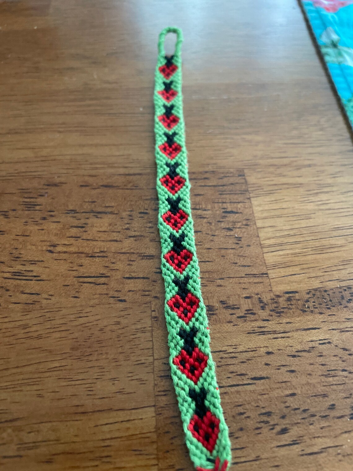 Customizable Lady Bug Pattern Friendship Bracelet - Etsy UK