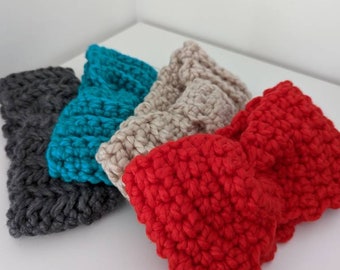 Super Chunky Crochet Grinch Headbands - Etsy