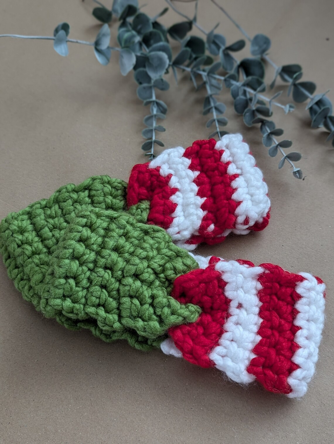 Super Chunky Crochet Grinch Headbands - Etsy