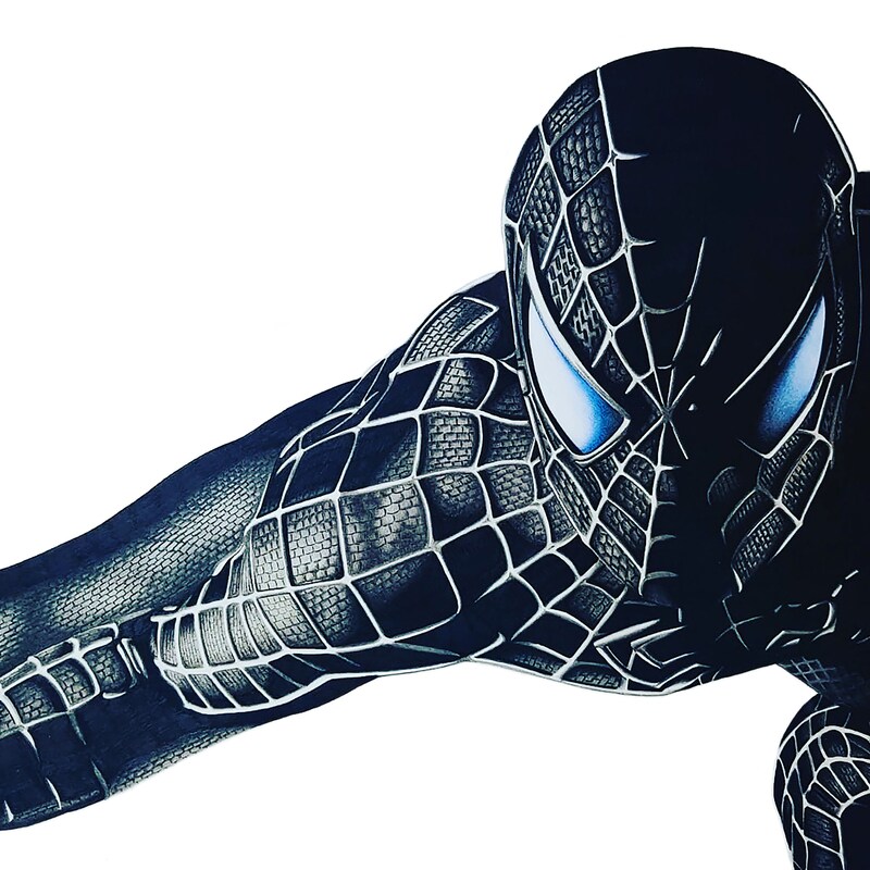 Spider Man Realistic Mask - Etsy