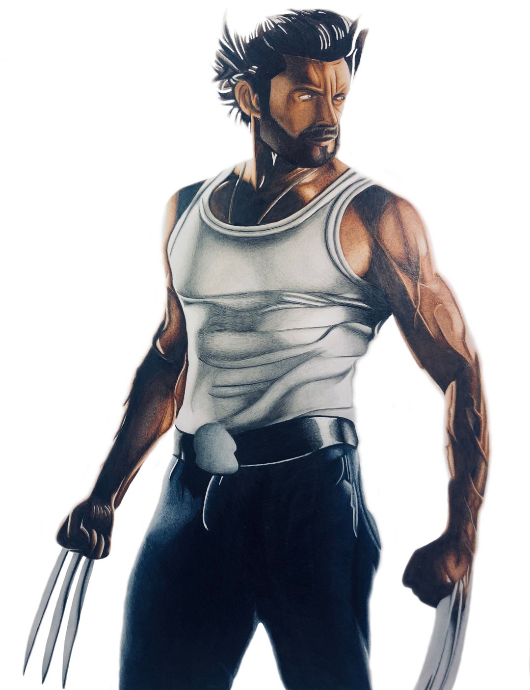Hyperrealistic Drawing of Wolverine – Marvel Fan Art - X-men ...