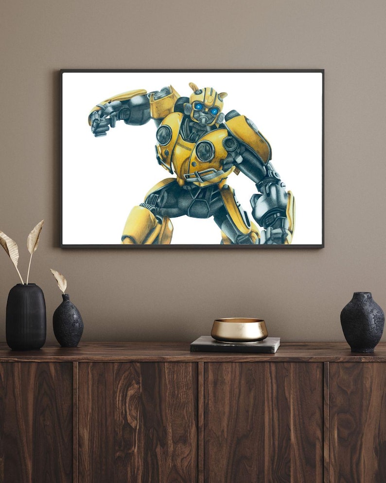 Hyperrealism Drawing of Bumblebee – Transformers Fan Art, Realistic ...
