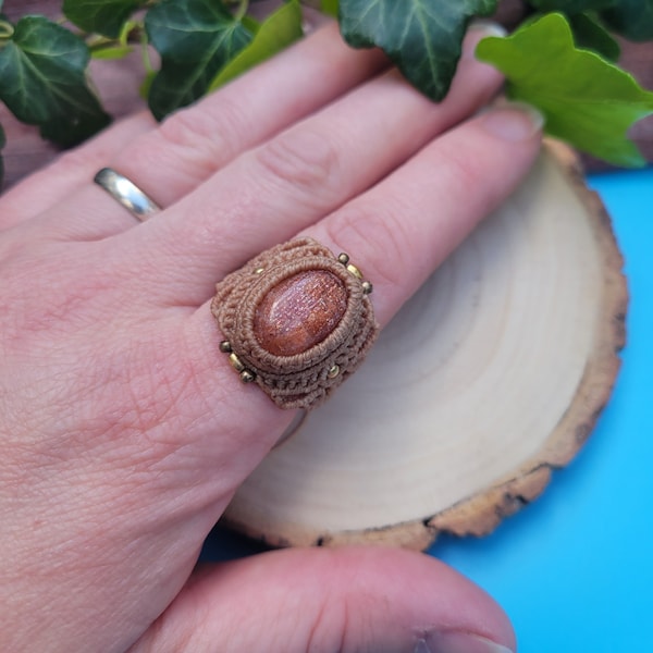 Macrame Ring - Etsy