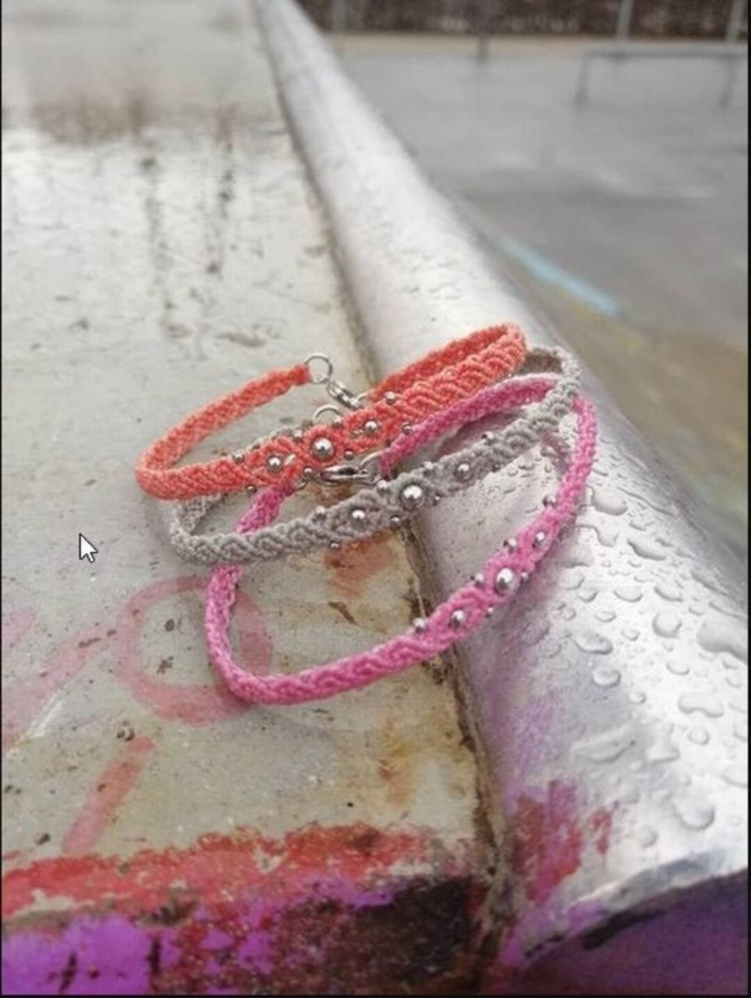 Macrame Bracelet "infinity" With Metal Beads, Customize Your Own, Many ...