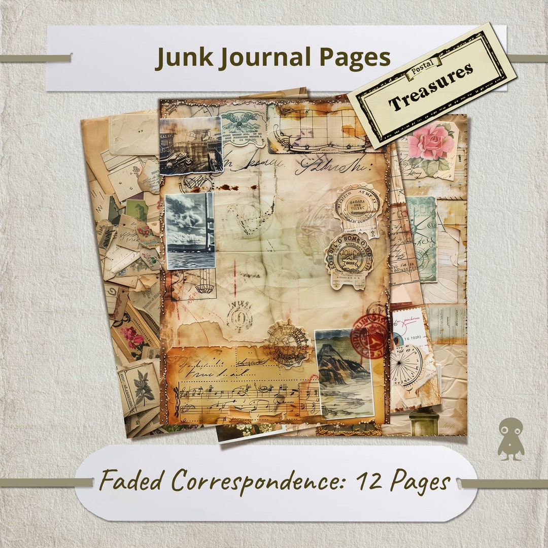 Vintage Ephemera Collection Old Photos Banknotes Stamps Letters Antique ...