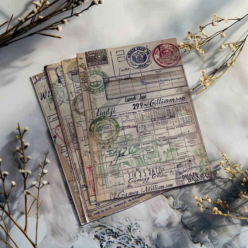 Antique Document Stamps - Etsy