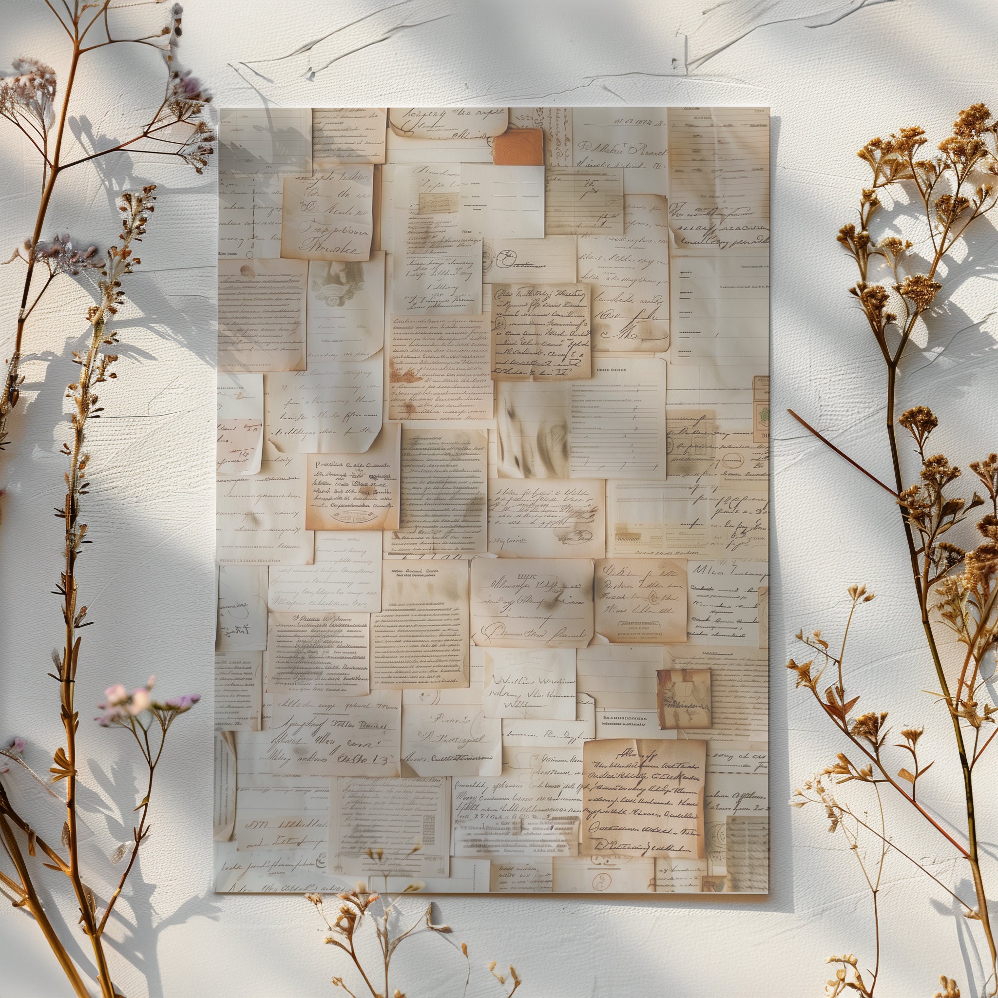 16 Timeless Pages Vintage-inspired Junk Journal Collection Digital ...