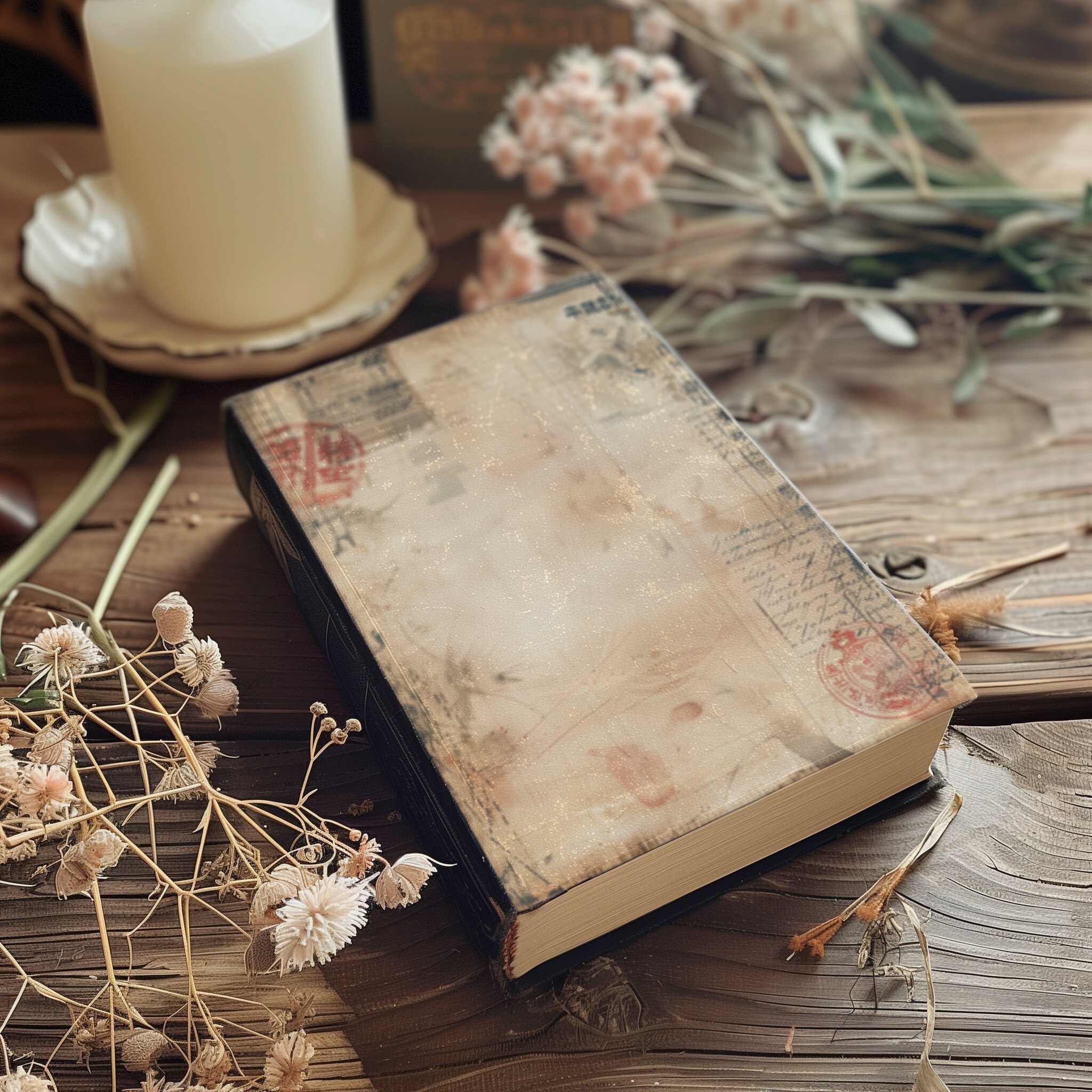 Faded Notes 12 Junk Journal Pages Vintage Ephemera Digital Paper ...