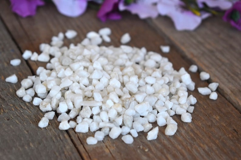 Tiny Gravels Natural Stones 5 Oz White Color Mosaic Garden Chip Tiles ...