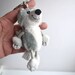 Vintage Wolf Mcdonalds 2004 Keychain Plush Stuffed Soft Toy Key Chain ...