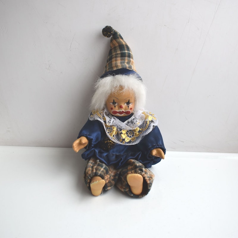 Vintage Clown Doll European - Etsy UK