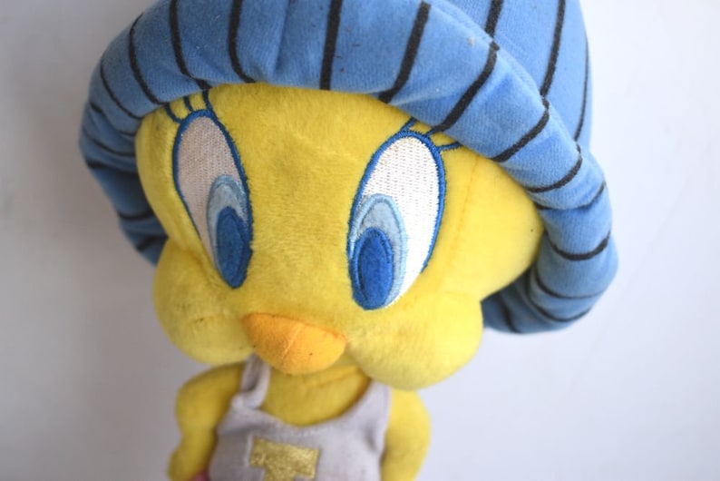 Vintage 12 Tweety Bird Looney Tunes Warner Bros Plush Toy Stuffed Soft ...
