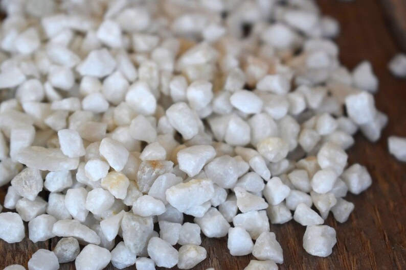 Tiny Gravels Natural Stones 5 Oz White Color Mosaic Garden Chip Tiles ...