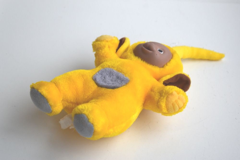 Vintage 11 Yellow Teletubbies Doll Plush Stuffed Soft Toy European Kids ...