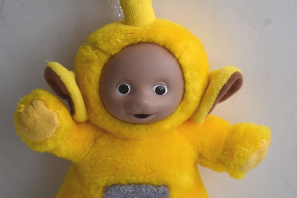 Vintage 11 Yellow Teletubbies Doll Plush Stuffed Soft Toy European Kids ...
