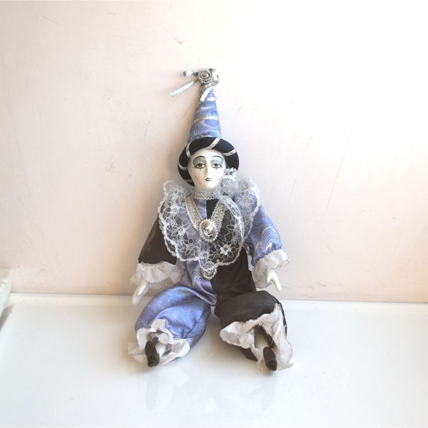 Harlequin and Jester Porcelain - Etsy
