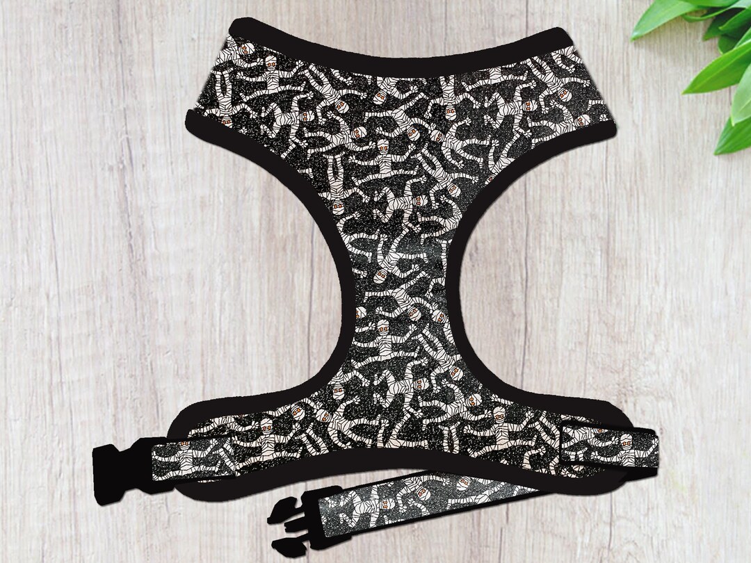 Halloween Dog Harness Vest/ Boy Girl Dog Harness/ Glitter - Etsy