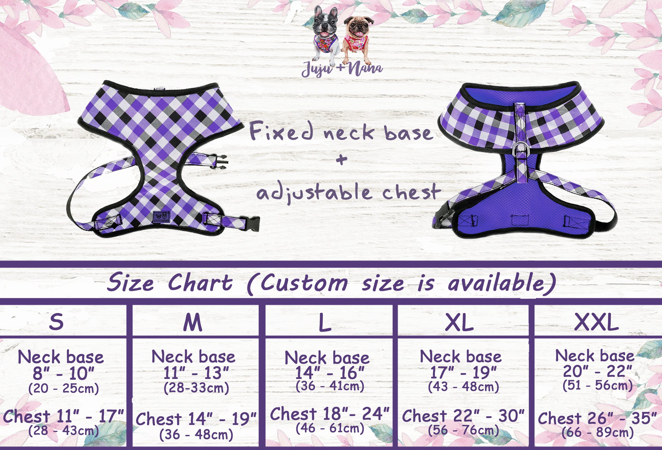 Cactus Succulent Dog Harness Vest/ Girl Boho Dog Harness/ Pink | Etsy