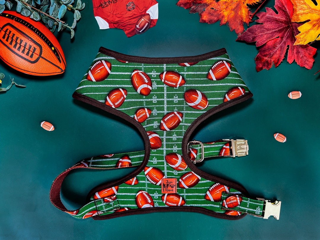 Sport Football Dog Harness/ Boy Girl Dog Harness Vest/ Male Novelty Dog ...