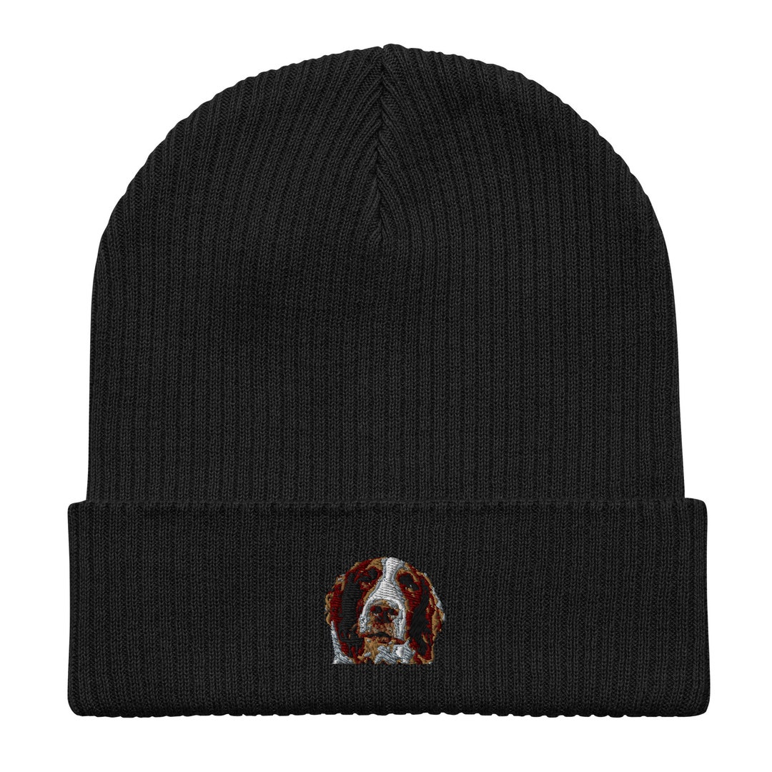 English Springer Spaniel Stylish Organic Ribbed Beanie Cap Unisex ...
