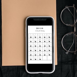 Dry Feb Sober Challenge Tracker | Go Dry This February to Raise Funds ...