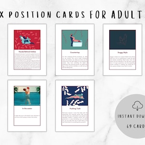 69 Printable Sex Position Bucket List Jar Cards for Couples | Intimate ...