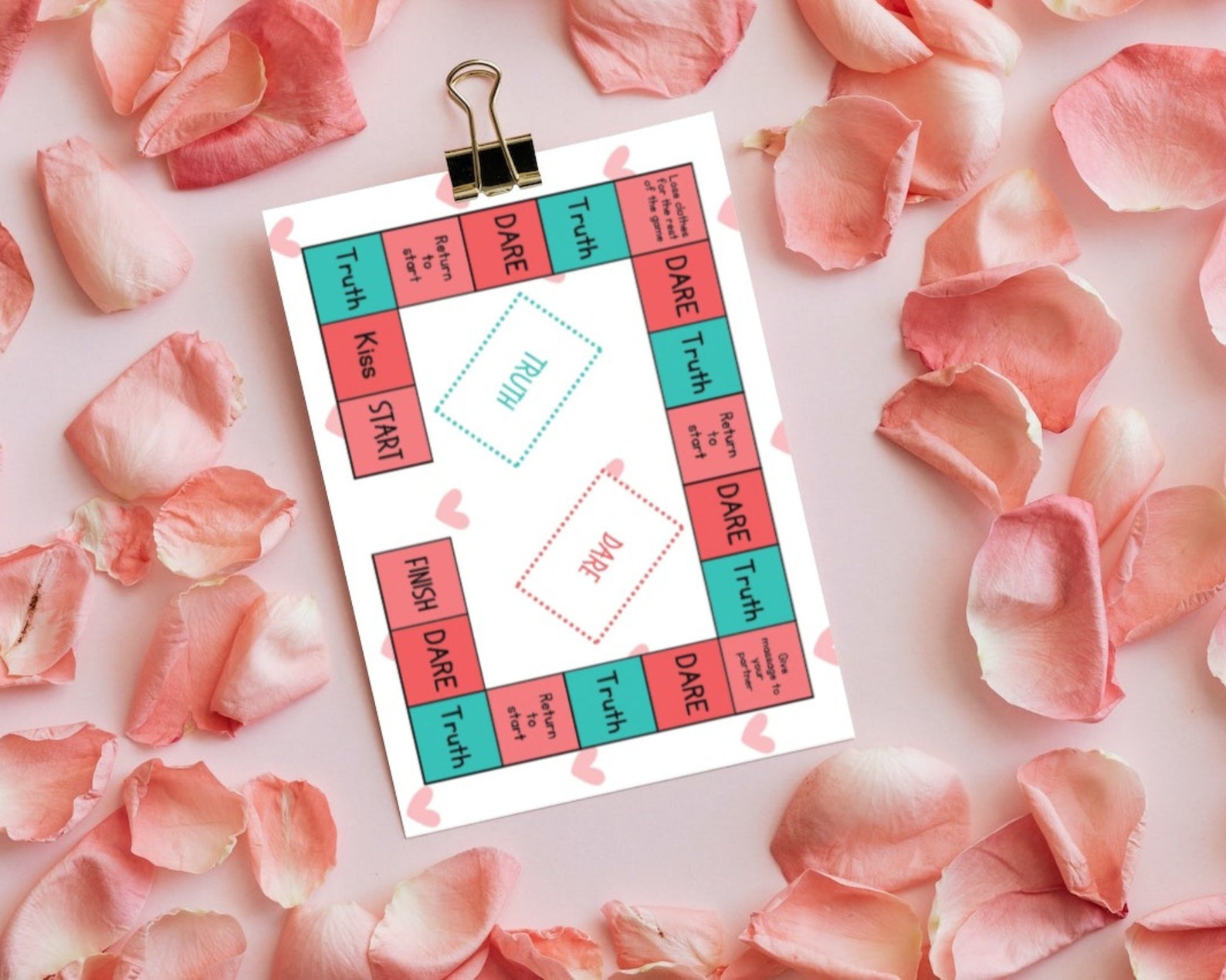 Printable Erotic Sex Board Game For Couples Truth Or Dare Sex T For