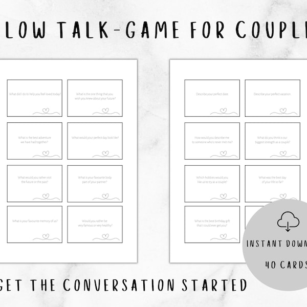 Printable Intimate Cards - Etsy