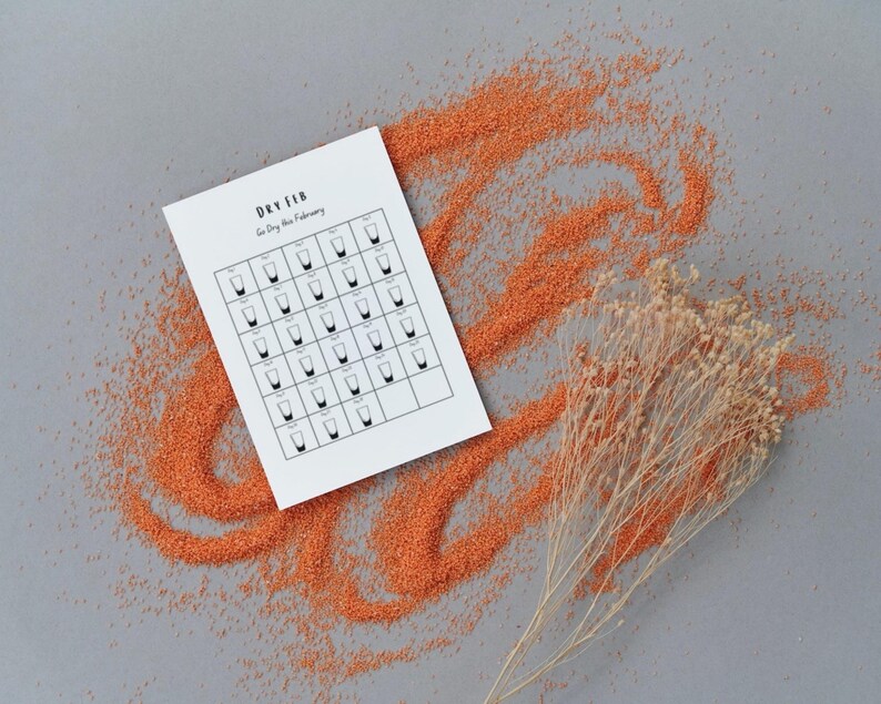 Dry Feb Sober Challenge Tracker Go Dry This February to Raise Funds No ...